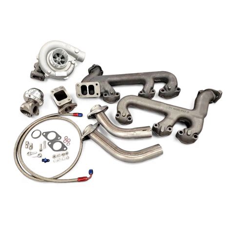43l Turbo Kit Hot Parts T3 Cast 43 For Chevy Gmc Turbocharger V6 Was