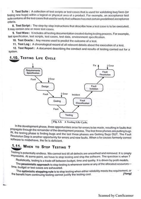 Unit 1 Software Testing Handwrittenprinted Notes Pdf Technology