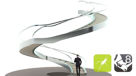 grasshopper tutorial rhino 3d parametric modeling spiral stairs design development script