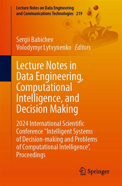 Lecture Notes On Data Engineering And Co Lecture Notes In Data
