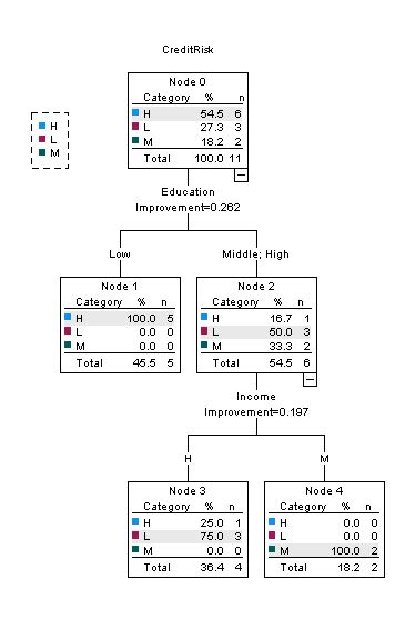Decision Tree With Spss A Step By Step Example All The Key