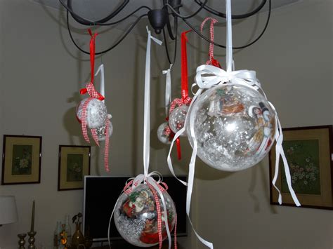 χριστουγεννιατικες μπαλες με ντεκουπαζ Christmas Bulbs Christmas