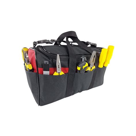 Mala Bolsa Grande Transporte De Ferramentas 13 Bolsos Eletricista Alça