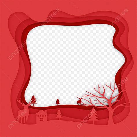 Festive Elements PNG Image Red Creative Festive Border Element Red Creative Festival PNG
