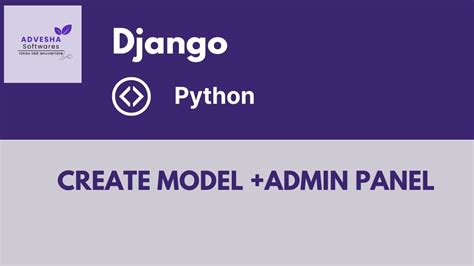 Django Create Model Superuser Link It To Admin Panel Part1 Youtube