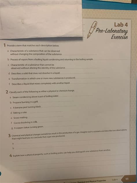 Solved Lab 4 Pre Laboratory Exercise 1 Provide A Term That