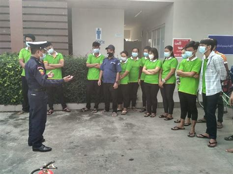 မအူပင်မြို့တွင် မီးဘေးအန္တရာယ် ကြိုတင်ကာကွယ်ရေး အသိပညာပေး ဟောပြောခြင်းန