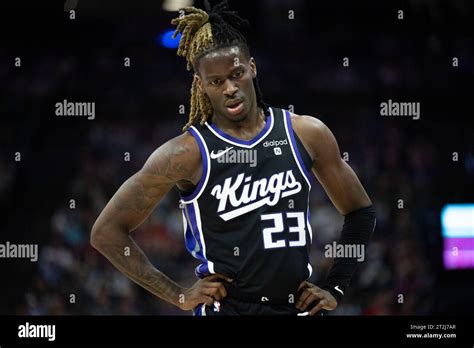 Sacramento Ca Usa 19th Oct 2023 Sacramento Kings Guard Keon Ellis