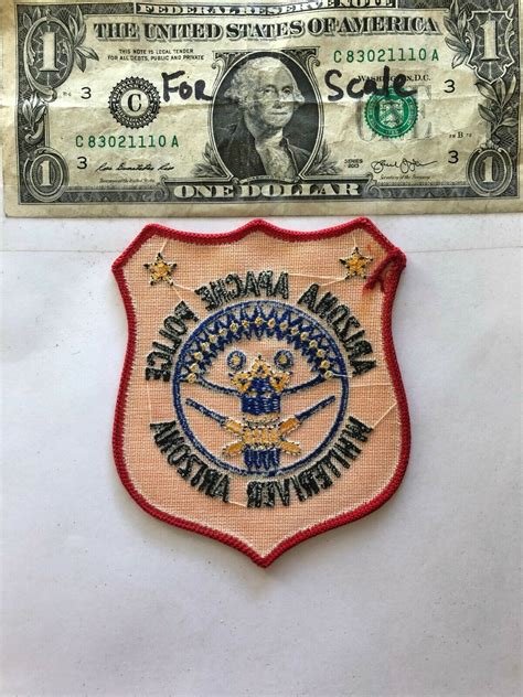 Купить Аризона Whiteriver Arizona Apache Tribe Police Patch un/sewn ...