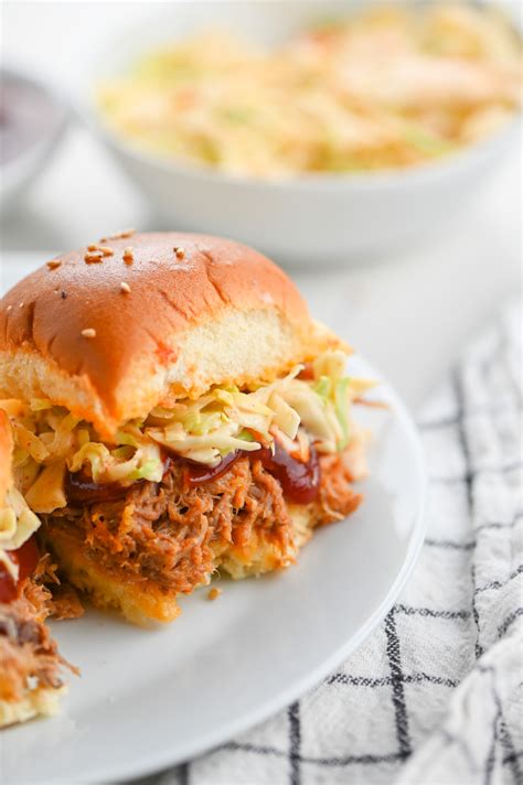 Bbq Pulled Pork Sliders Lifes Ambrosia