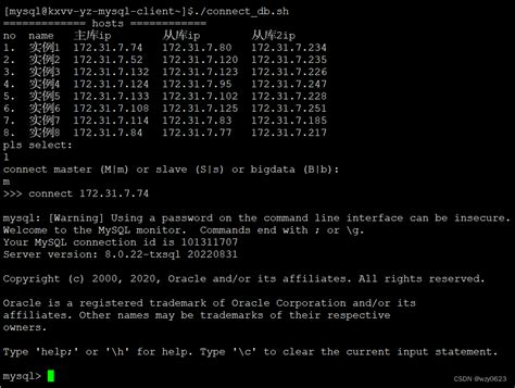 Mysql 命令行多实例连接界面脚本mysql 命令行 连接不同的实例并执行脚本 Csdn博客