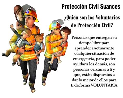 ¿quién Son Los Voluntarios De Protección Civil Protección Civil Suances