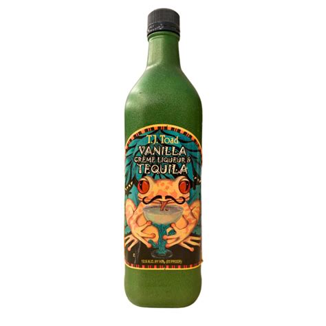 Tj Toad Vanilla Crème Liqueur And Tequila 750ml Liquor Freight