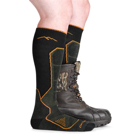 Mens Over The Calf Midweight Hunting Socks Darn Tough