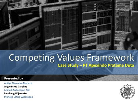 PPT Competing Values Framework PowerPoint Presentation Free Download ID