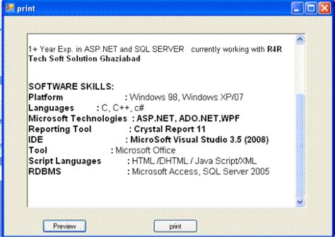 how to take printout of richtextbox if file using c