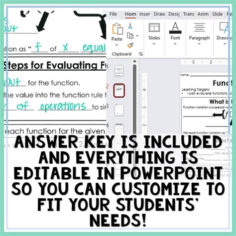Simplifying Radicals Square Roots Only No Variables Editable Algebra 1 Notes