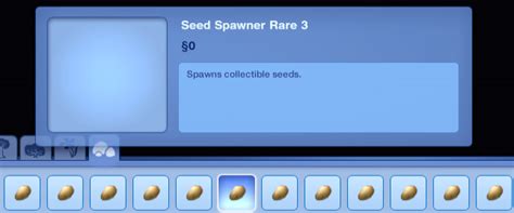 Mod The Sims Buyable Seed Spawners