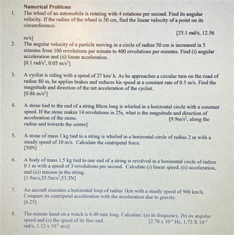 Solved 1 2 3 Numerical Problems An Aeroplane Is Flying