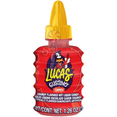 Lucas Gusano Chamoy 36 Gram 3d Candy Co