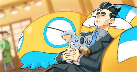 Larry Komala And Dudunsparce Pokemon And 1 More Drawn By