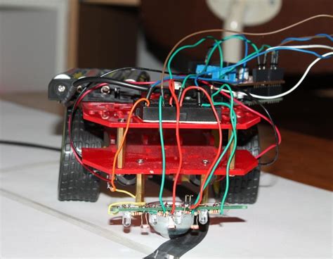Fritzing Project Line Follower Robot Using Ardumoto Driver