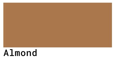 Almond Color Codes