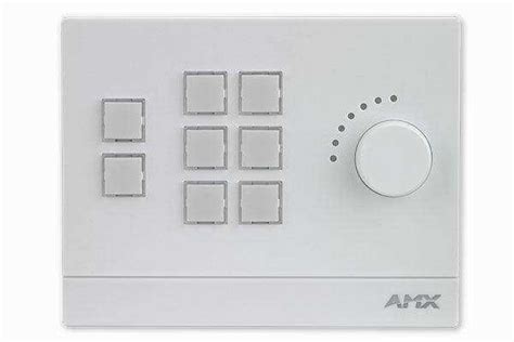 Amx Mcp 108 Wh Massio™ 8 Button Controlpad White Fg2102 08 W