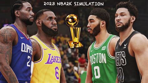 Official 2023 Nba Season Simulation On 2k Live Games Youtube