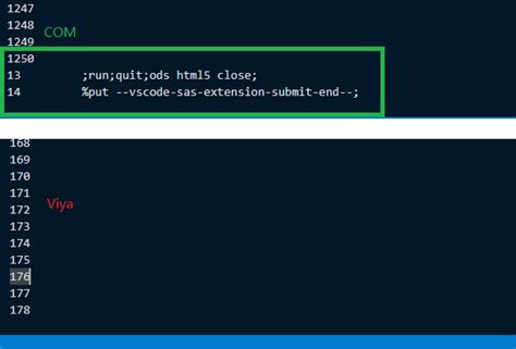 Log File Is Partially Displayed On Output Pane · Issue 420 · Sassoftwarevscode Sas Extension