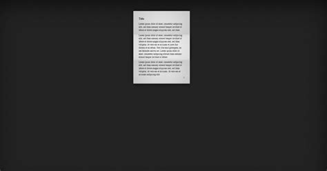 13 Inspiring Css Paper Effect Examples Onaircode 13 Inspiring Css Paper Effect Examples Onaircode