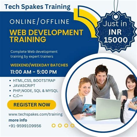 Tech Spakes Training On Linkedin Techspakestraining Webdevelopmentinternship