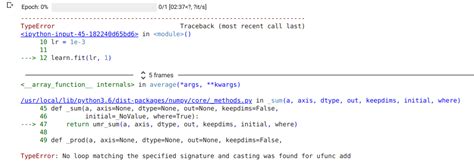 No Loop Matching The Specified Signature And Casting Was Found For