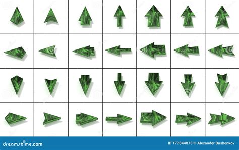Volume Set Of Cursors Vector Graphics 71222796