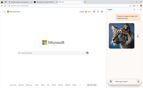 Edge 中的 Microsoft Copilot Microsoft Edge