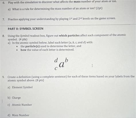 Solved Explore The Build An Atom Simulation A List Chegg