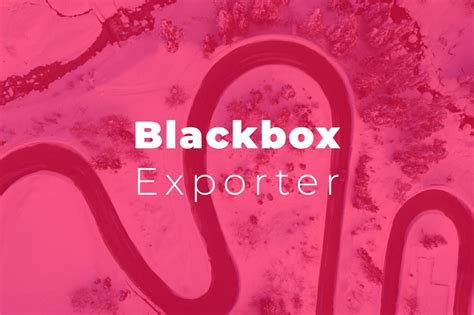 the prometheus blackbox exporter