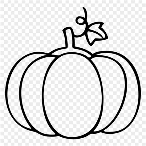 Outline Of Pumpkin Clip Art