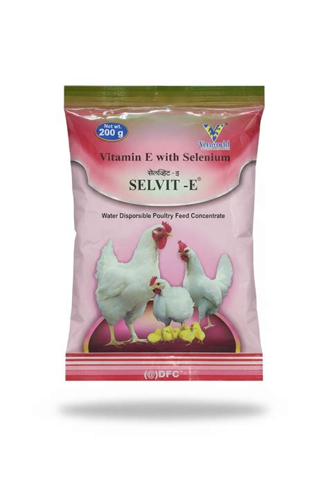 Selvit E Vitamin E With Selenium By Venkys