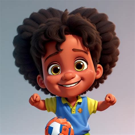 Premium Photo 3d Rendering Of A Cute Cartoon Girl Scene