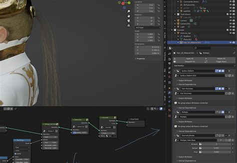 Rig And Simulate Hair Curves On Blender 33 Tutorials Tips And