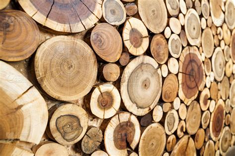 背景 圆形 木制 切片食物 树桩 横截面 纹理效果 柴火 木材 圆木