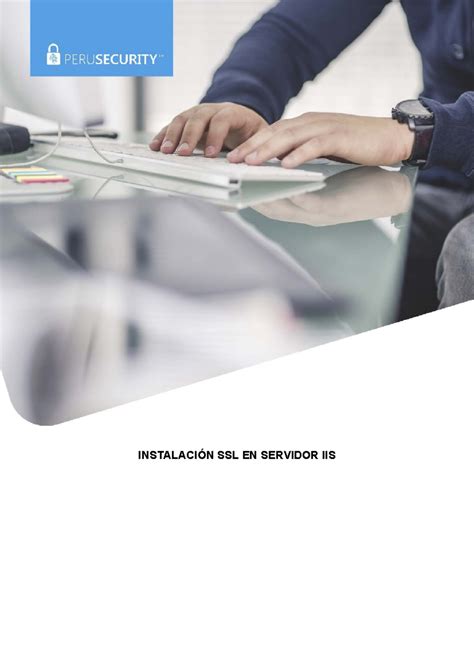 Manual Instalación Ssl Iis InstalaciÓn Ssl En Servidor Iis I