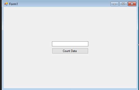 Count All Data Registered In Database Using C