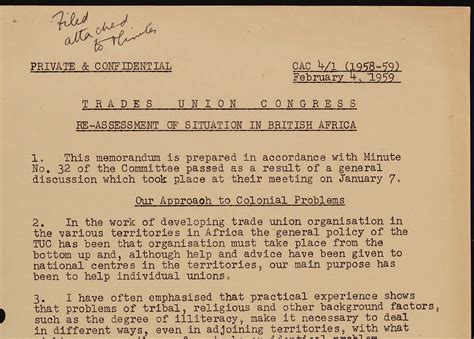 A History Of The Labour Movement In British Colonial Africa Origins