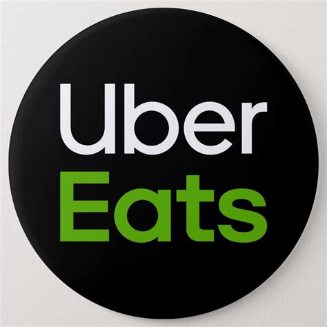 Uber Eats Logo Button Pin Customizable Designs