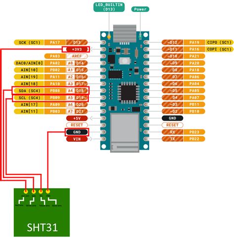 How To Use And Where To Connect The Sht31 On The Arduino Nano 33 Iot Sensors Arduino Forum