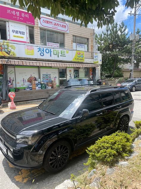 올뉴 싼타페 풀체인지 블랙잉크 실사 스파이샷