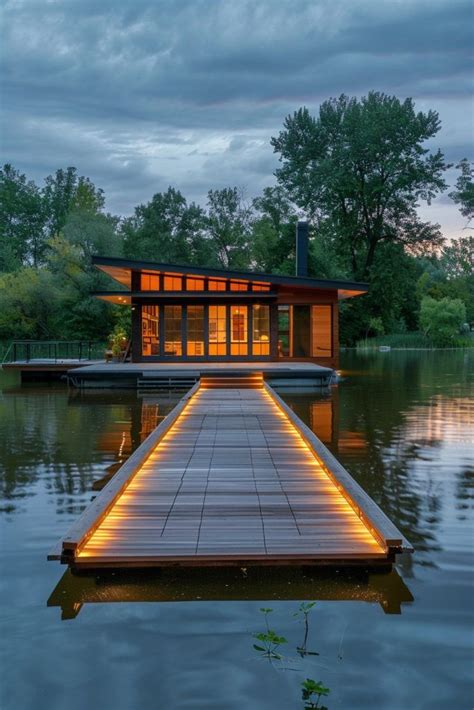 21 More Modern Floating Homes For Your Dream Waterfront Living Modern