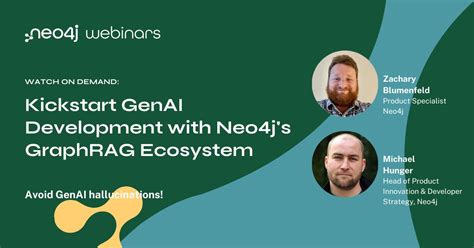Webinar On Graphrag For Genai Neo4j Posted On The Topic Linkedin